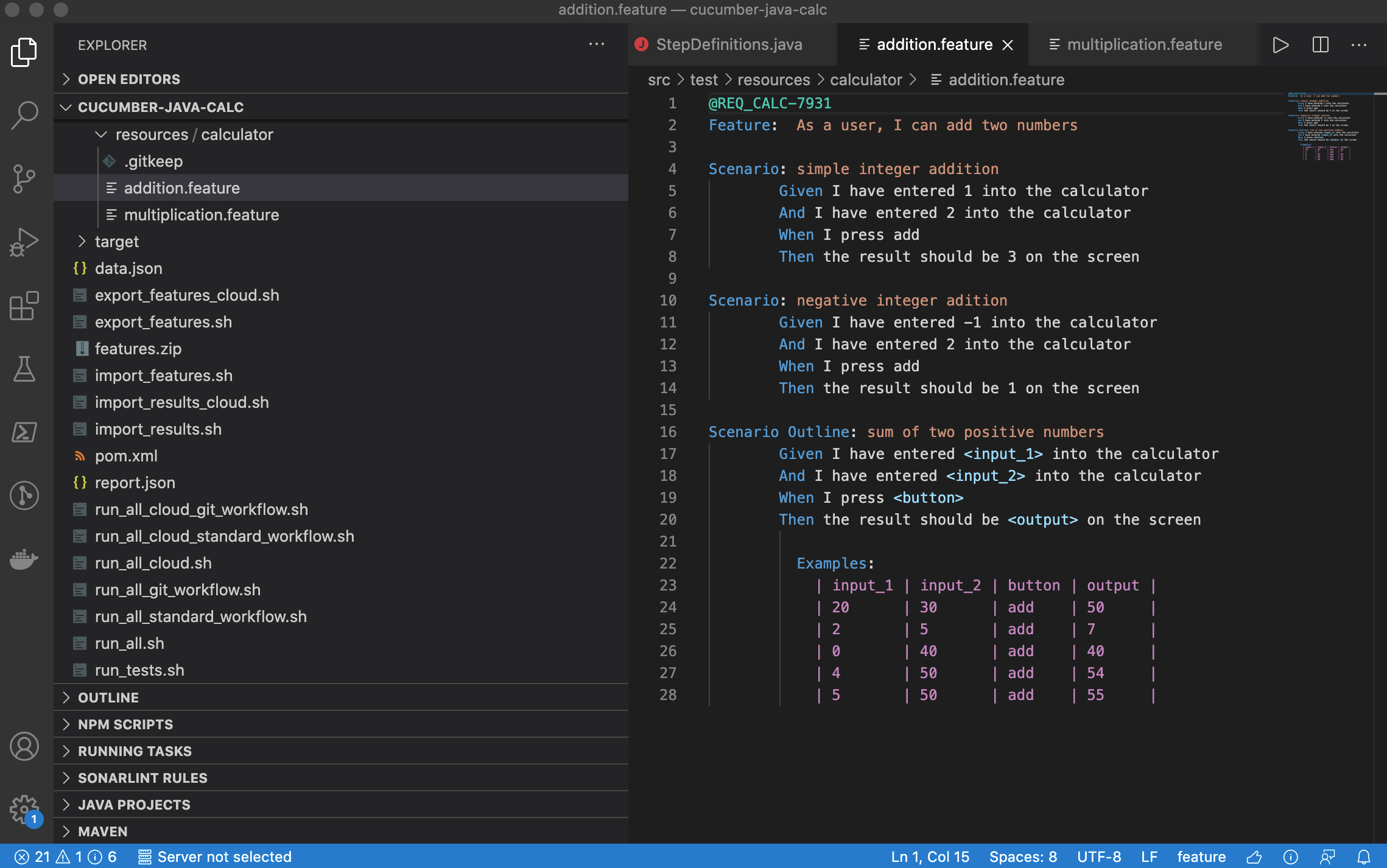 Testing using Cucumber in Java - Xray Server + DC - Xray Testing using Cucumber in Java - Xray Server + DC - Xray